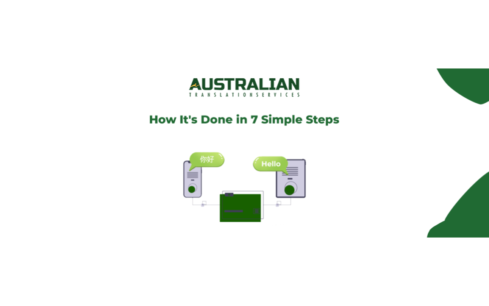 Process of Translation: What Are the 7 Steps of Translation?