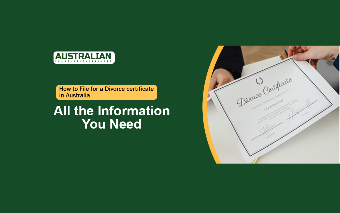 How To Obtain A Divorce Certificate In Australia In 2023