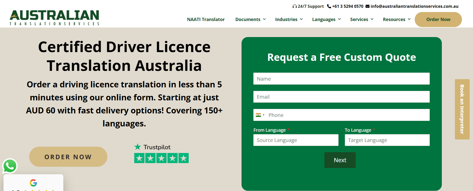 Certified Driver Licence Translation | Quick, Reliable & Affordable!
